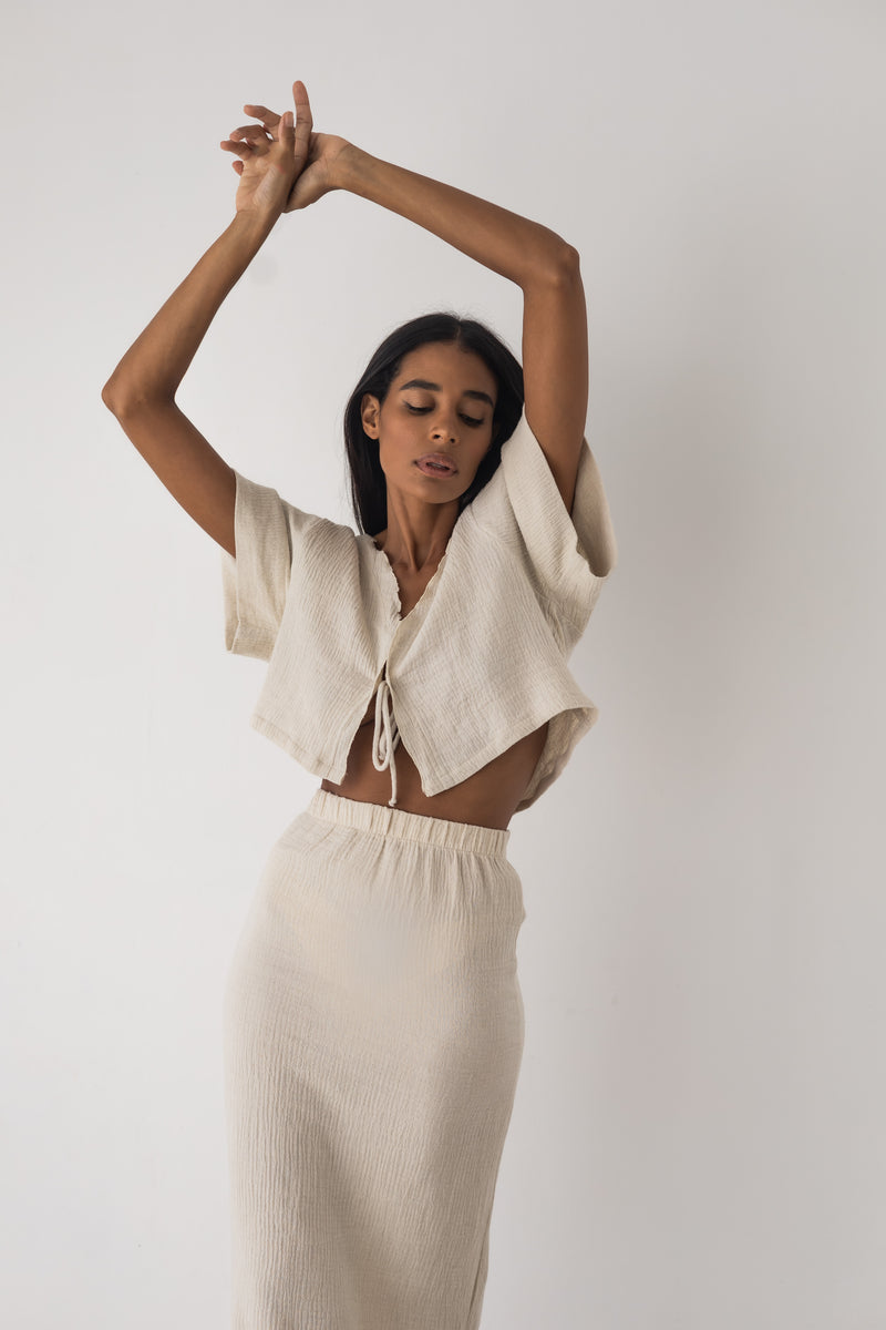 CHA TIE TOP wheat – BAHHGOOSE